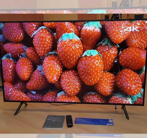 Телевизор Samsung SMART 4K UHD Огромный как Новый