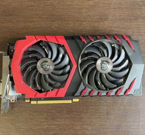 Видеокарта gtx 1060 6gb msi gaming x