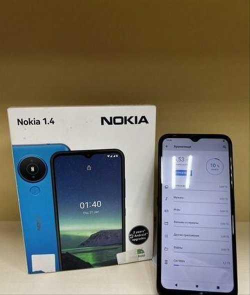 Смартфон Nokia 1.4 3/64