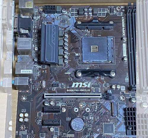 Материнская плата MSI B450M PRO vdh max