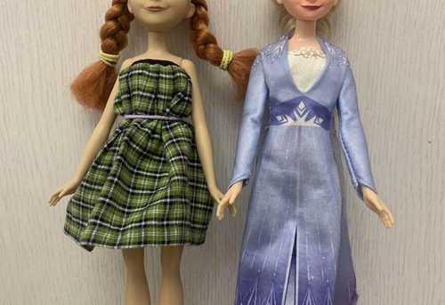 Куклы Анна и Эльза. Холодное сердце