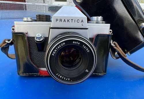 Фотоаппарат praktica L с объективом pentacon