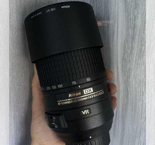 Объектив Nikon AF-S 55-300mm