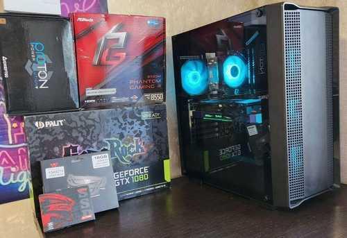 Игровой пк Ryzen 3600/GTX 1080