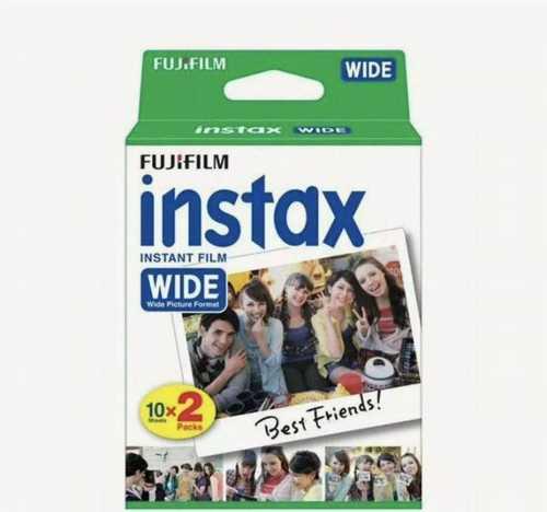 Картридж Fujifilm Instax Wide 20 снимков