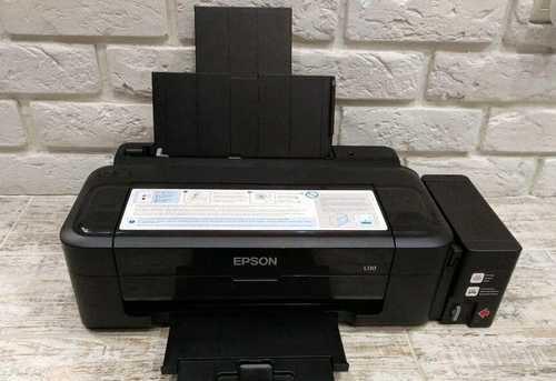 Цветной принтер Epson l110 снпч