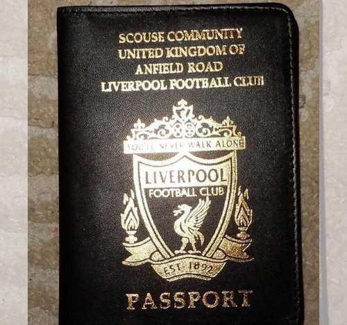 LFC обложка для паспорта ливерпуль liverpool