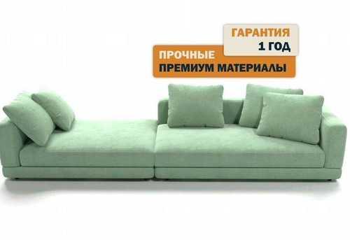 Стильный прямой дизайнерский диван