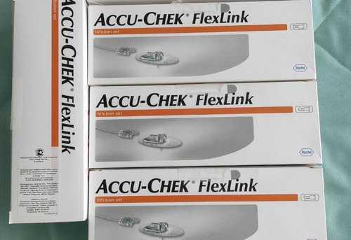 Accu chek flexlink канюли аккучек флекслинк 8/60