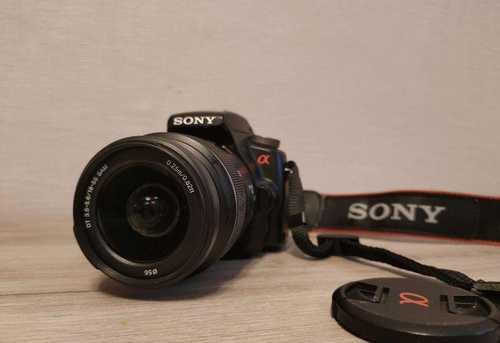 Зеркальный фотоаппарат sony alpha 33