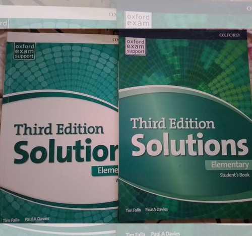 Учебник+тетрадь third edition solutions