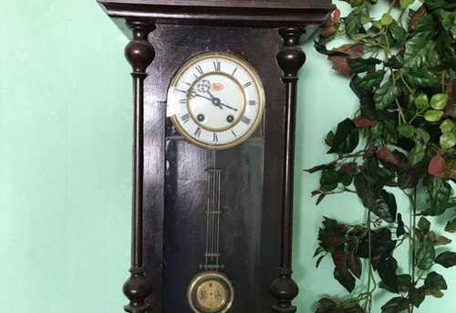 Старинные настенные часы Lenzkirch 1904 года