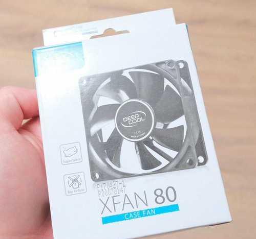 Корпусный вентилятор 80мм DeepCool xfan 80