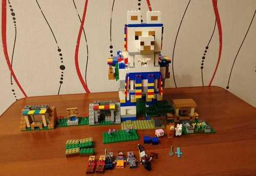 Lego minecraft 21188 деревня лам