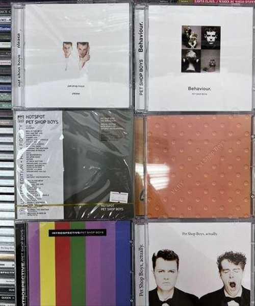 Музыкальные cd диски Pet Shop Boys