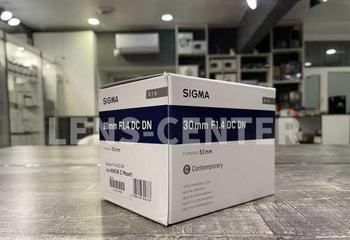 Sigma AF 30mm f/1.4 DC DN Contemporary Nikon Z