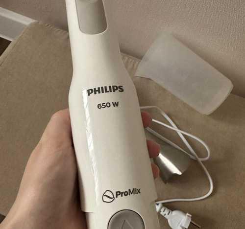 Philips погружной блендер со стаканом 650W ProMix