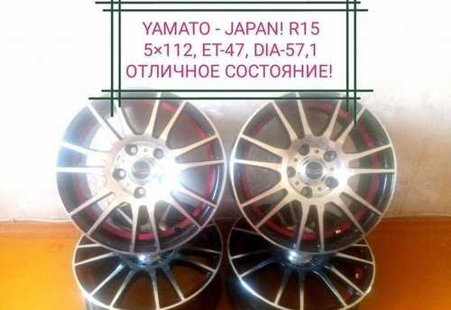 Литые диски yamato R15 5х112