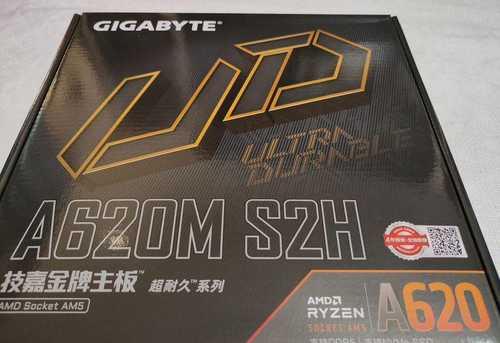 Мат. плата gigabyte A620M S2H (AM5, mATX) Новая