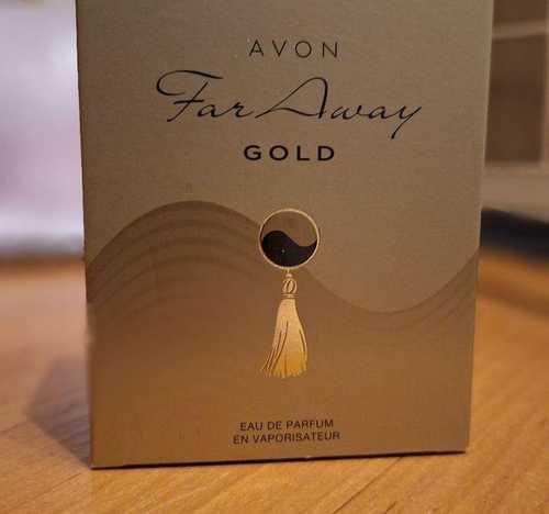 Avon вода парфюмерная far away gold 50 мл