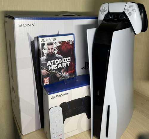 Sony PS5 Дисковод 2 Геймпада 21 игра