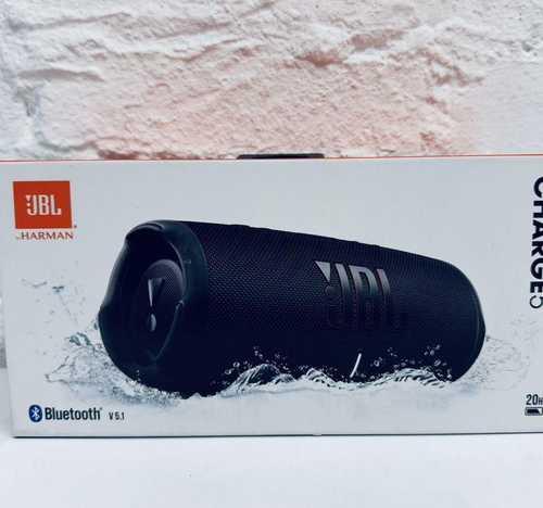 Портативная колонка JBL Charge 5 Black