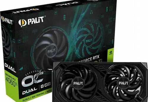 Видеокарта Palit GeForce RTX 4060 Ti Dual OC 8GB