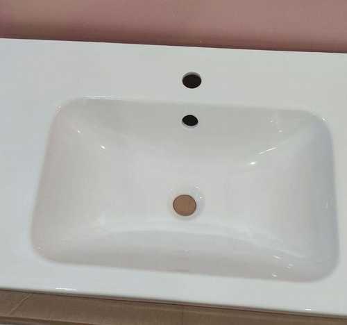 Тумба фирмы ASB мебель, раковина IKEA odensvik