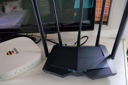 Wi-Fi роутер Tenda AC11, 5g черный
