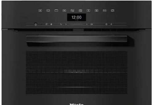 Компактный духовой шкаф с свч Miele H7440BM obsw