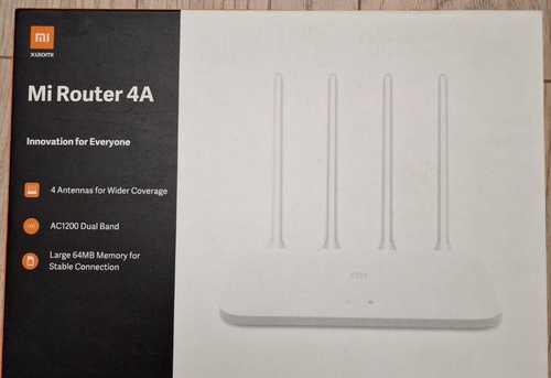 Wifi роутер xiaomi 4a
