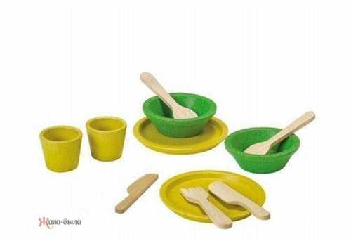 Набор деревянной посуды 11 предметов Plan Toys