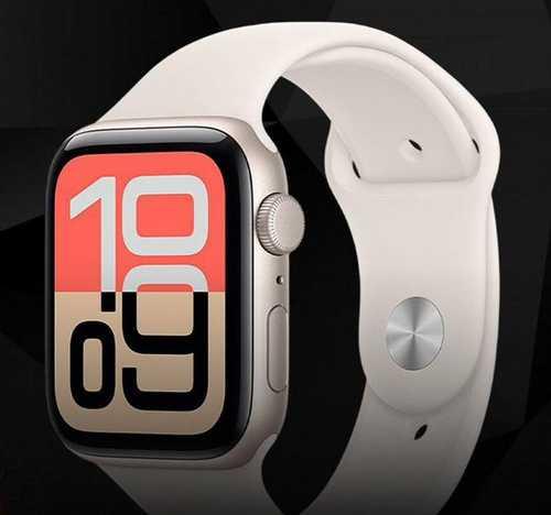 Часы Apple Watch SE 3 40 mm бежевый/бежевый M/L