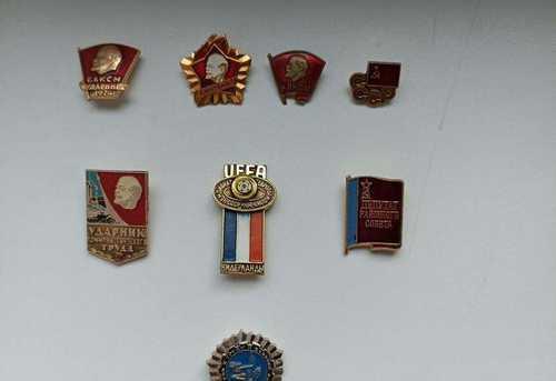 Значки с символикой времён СССР