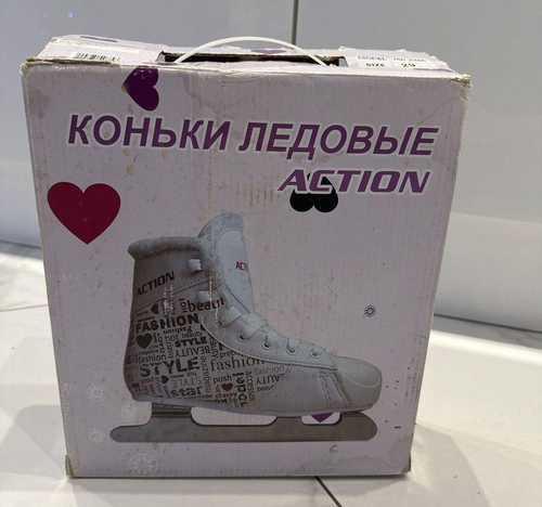 Коньки детские action 29