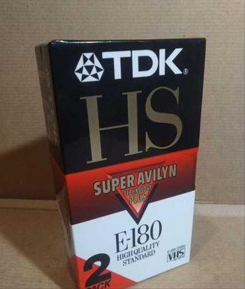 Видеокассеты TDK HS E-180 две штуки