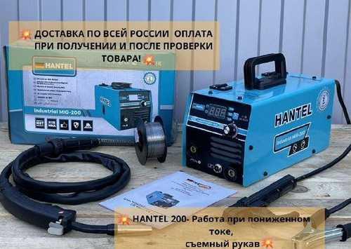 Сварочный инверторный полуавтомат hantel 200