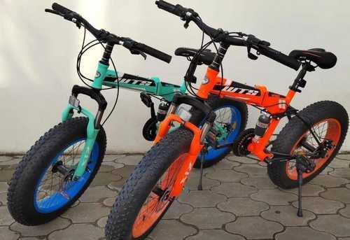 Fatbike красный новый