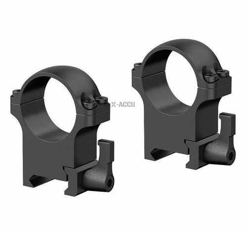 Крепление Vector Optics 30 mm steel medium QD weaver rings (xasr-SQ12)