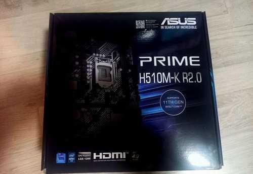 Новый: i3-10105f + Asus Prime H510M