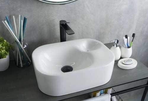Накладная белая раковина для ванной Gid N9266