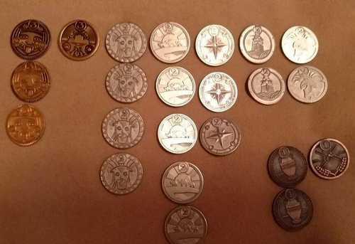 Монеты из пятерочки обмен