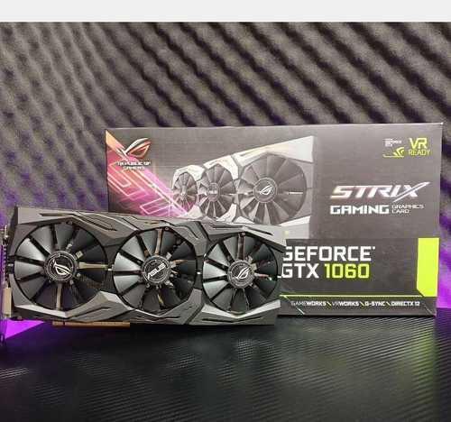 Gtx 1060 6gb Asus Rog Strix / обмен