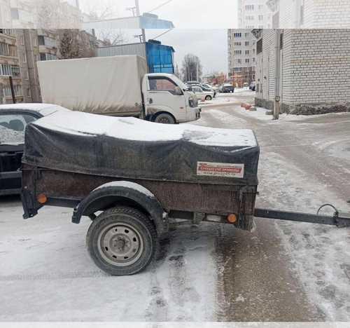 Прицеп легковой бу с документами тент