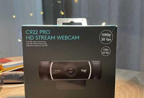 Веб-камера logitech c922 pro stream новая