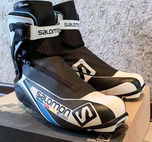 Лыжные ботинки salomon prolink