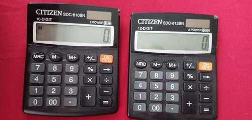 Калькулятор citizen sdc 812 BN