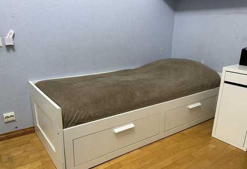 Кровать IKEA brimnes