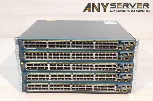 Коммутатор cisco WS-C2960s-48lpd-l Poe