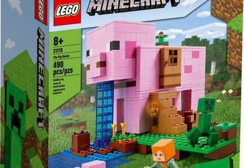 Lego Minecraft 21170 The Pig House (Дом-свинья)